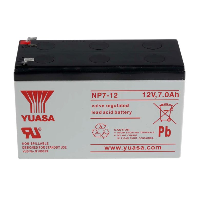 台灣YUASA閥控式鉛酸蓄電池NP7-12 – 新信達電業行